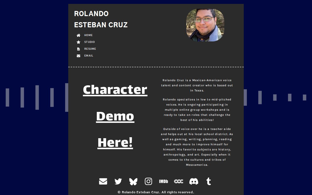 Rolando Cruz Website
